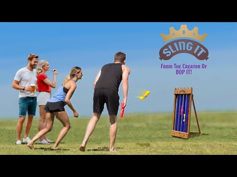 Sling It! The award winning backyard game by the inventor of Bop It ...